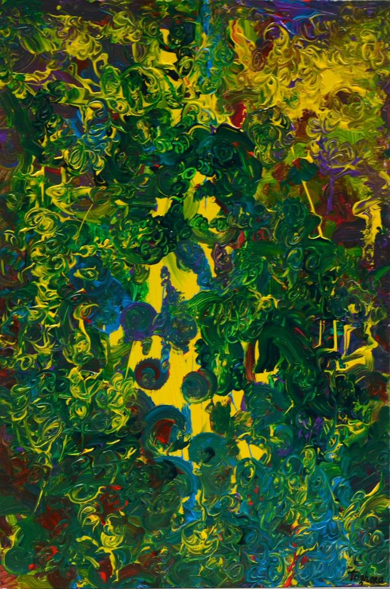 Energy from money and gold Painting by Taghera Art | Saatchi Art