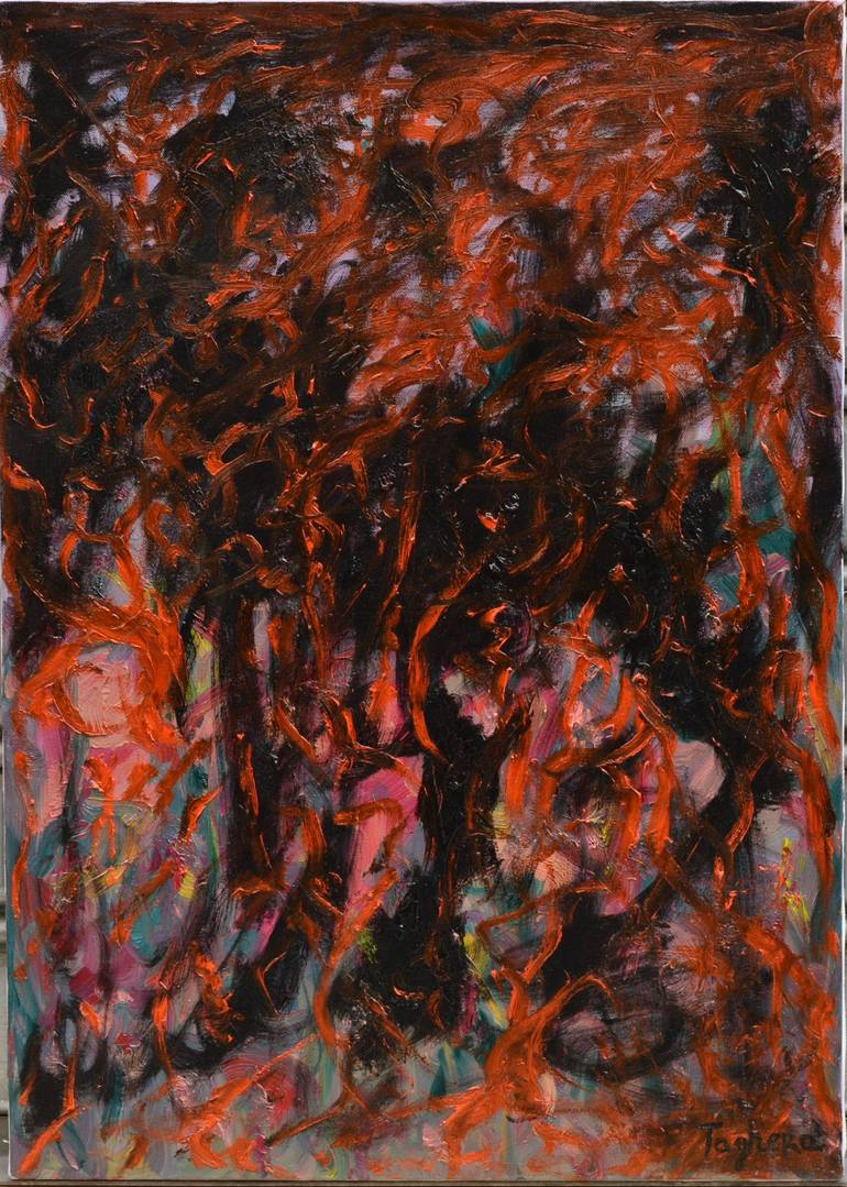 Subconscious Painting by Taghera Art | Saatchi Art
