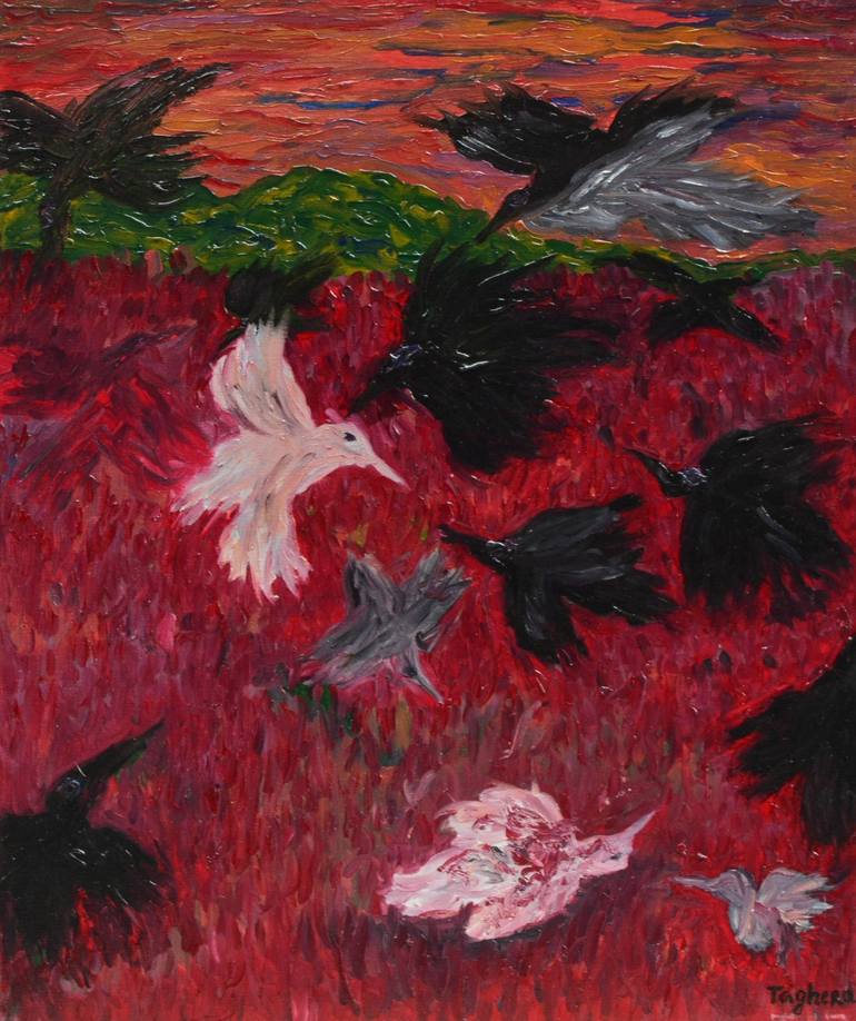 Real life in my eyes Painting by Taghera Art | Saatchi Art