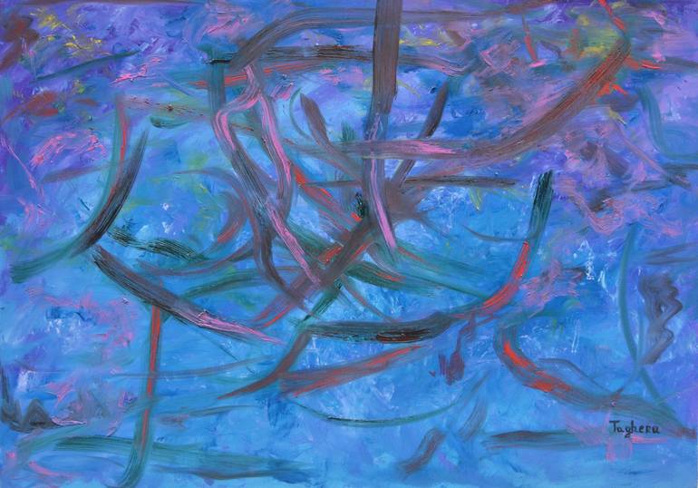 Silence Painting by Taghera Art | Saatchi Art