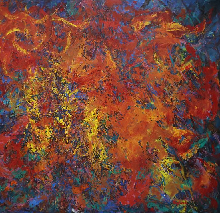 Degradation Painting by Taghera Art | Saatchi Art