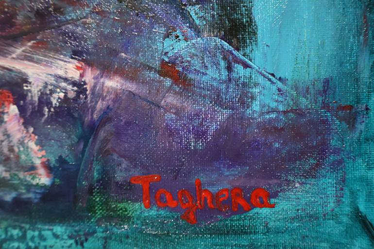 Fiore raro Painting by Taghera Art | Saatchi Art