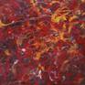 Fire Painting by Taghera Art | Saatchi Art