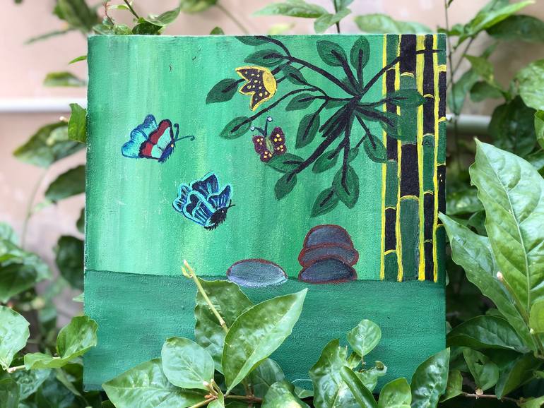 nature scenery Painting by Fatima Hanif | Saatchi Art