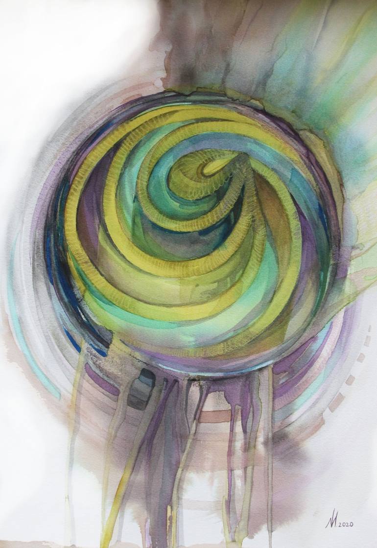 abstract infinity Painting by Ирина Моргунова | Saatchi Art