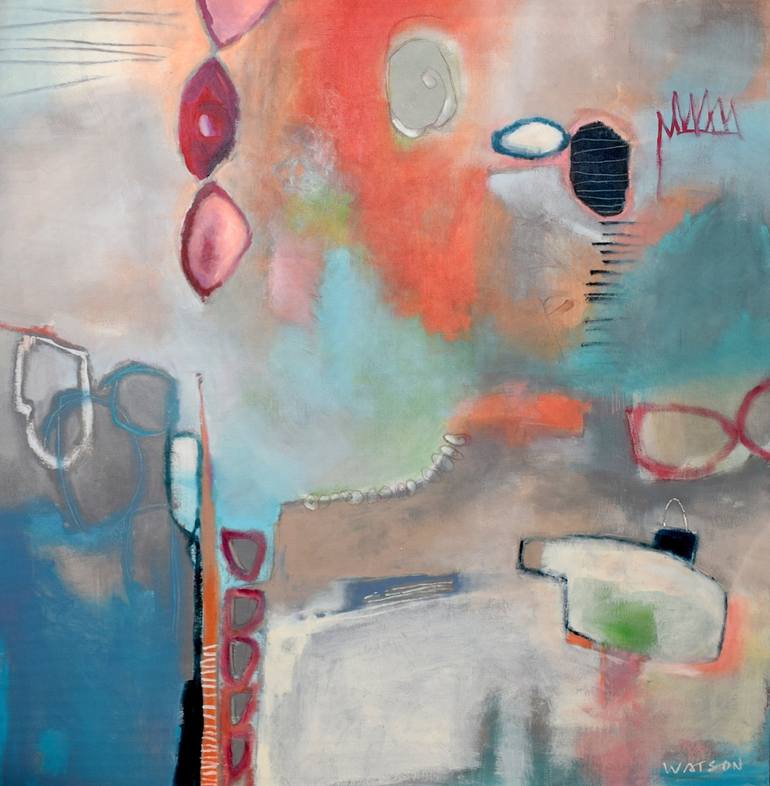 Constant Emergence Painting by carey watson | Saatchi Art