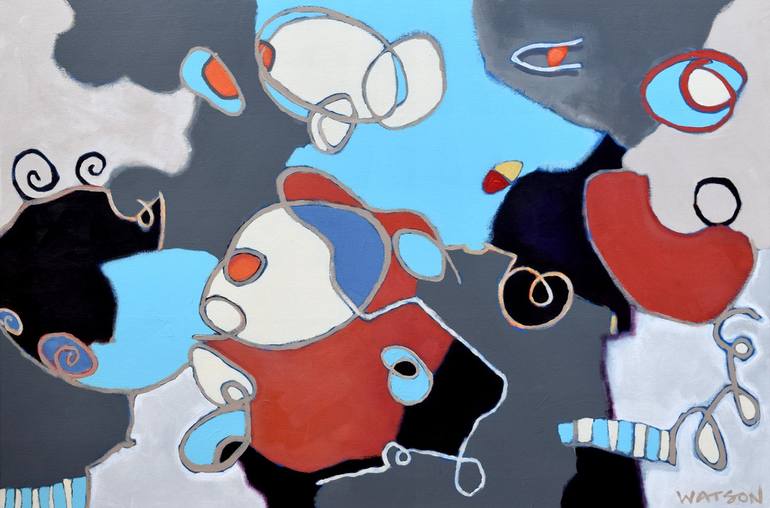 Zeppelin Painting by carey watson | Saatchi Art