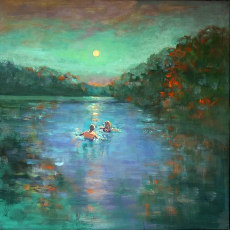 The Middle Place Painting by Sara Roberts | Saatchi Art