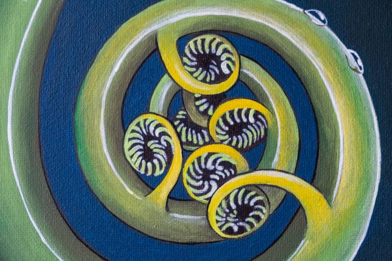 Koru Painting by Alice Asnaghi | Saatchi Art