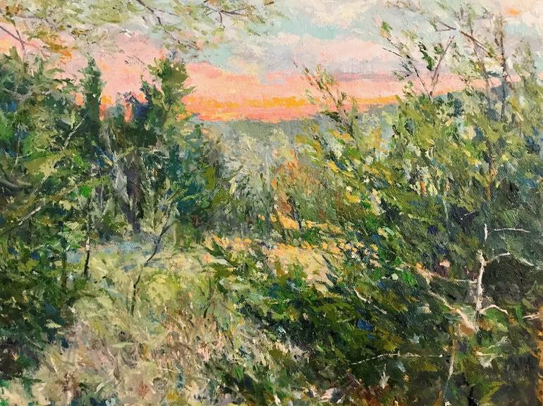 The Pines Off Paddrick Rd, Whiteford, Md. Painting by Steven Hagy ...