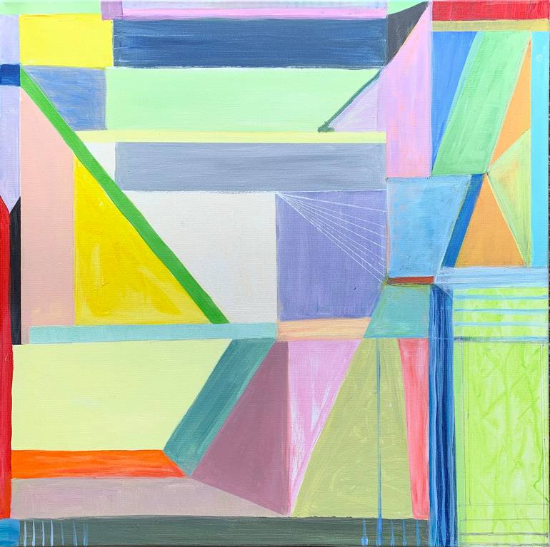 Riviera Painting by Bushra Shamma | Saatchi Art