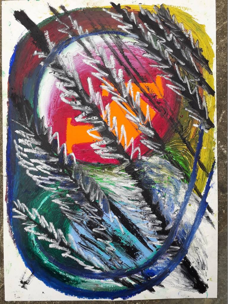 Number 33 Painting by Shirley Carew | Saatchi Art