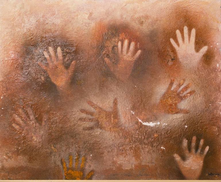 Las manos Painting by Mayte Carrera | Saatchi Art