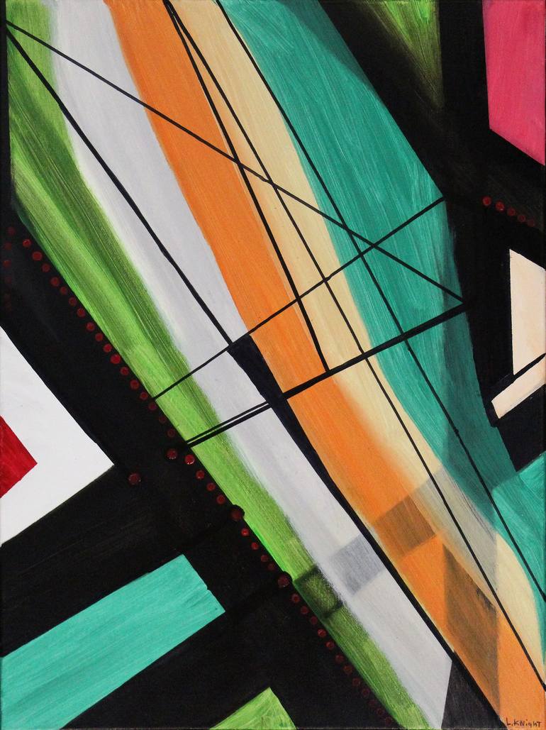 Unbalanced II Painting by Louis Knight | Saatchi Art