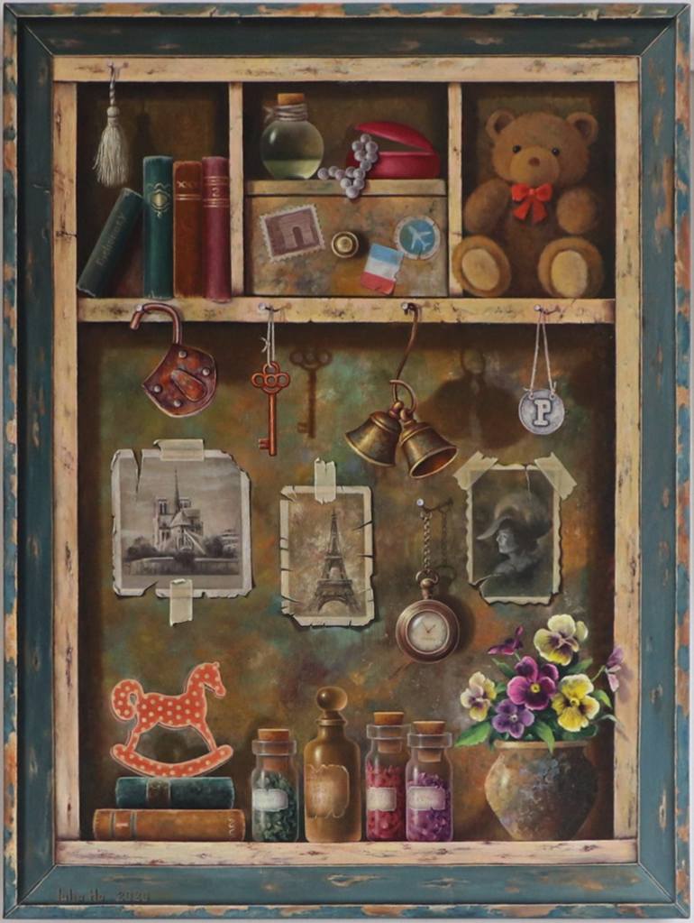 The Inner space series. Painting by Julia Ha | Saatchi Art