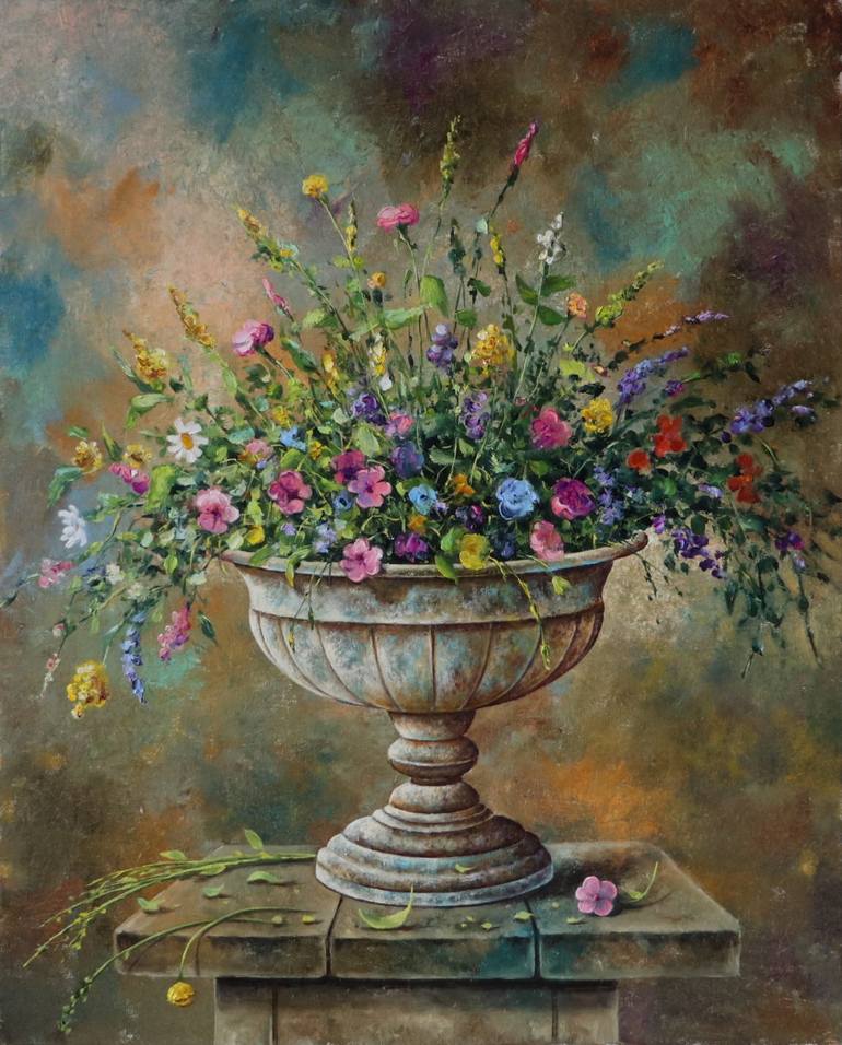 Summer motives. Painting by Julia Ha | Saatchi Art