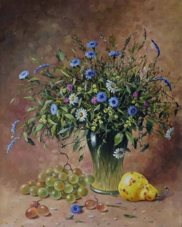 Moments of summer. Painting by Julia Ha | Saatchi Art