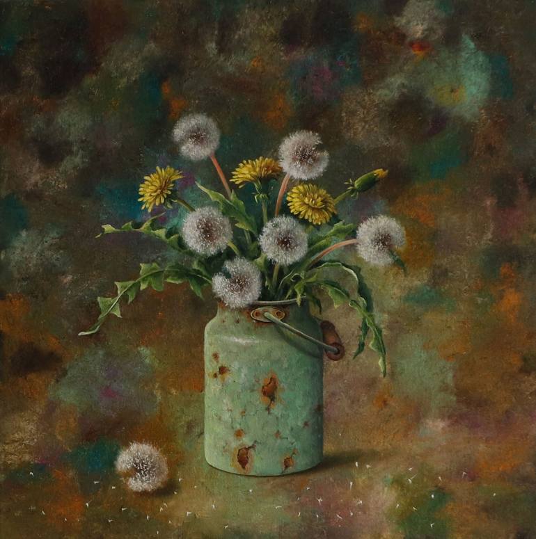 Summer in a can. Painting by Julia Ha | Saatchi Art
