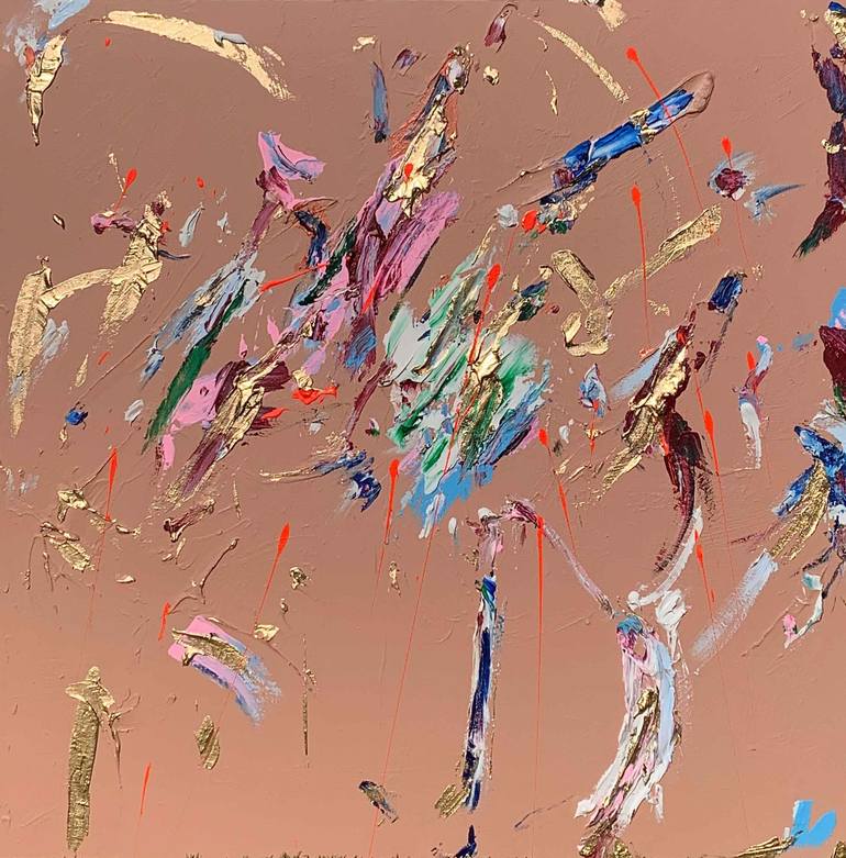 A journey to the stars Painting by Abé Opperman | Saatchi Art