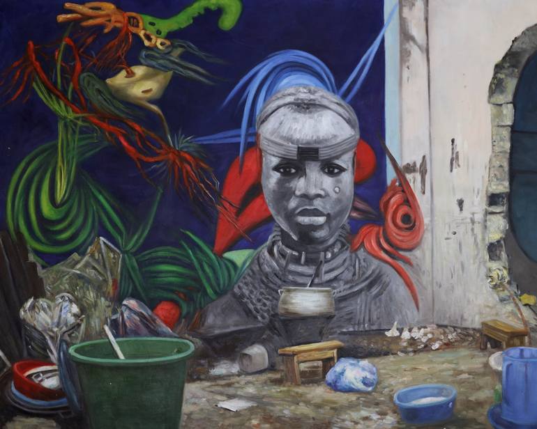 Frantisek meets RAE Painting by KuKo AG RaiRei | Saatchi Art