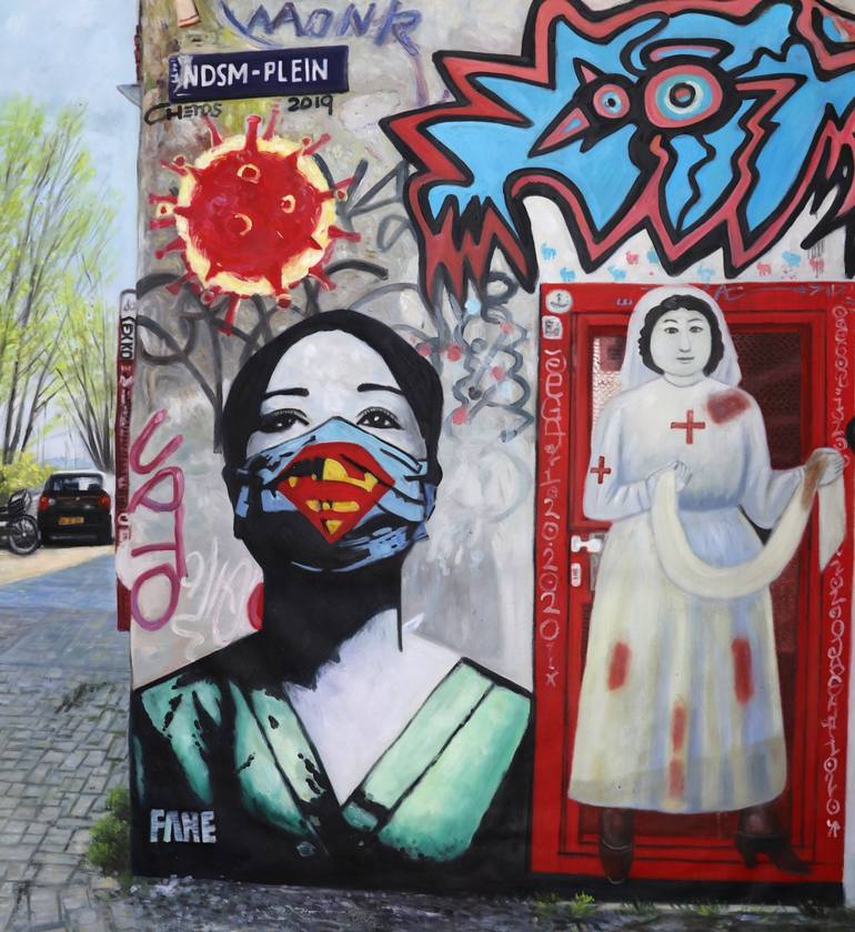 The heroes in our time! Painting by KuKo AG RaiRei | Saatchi Art