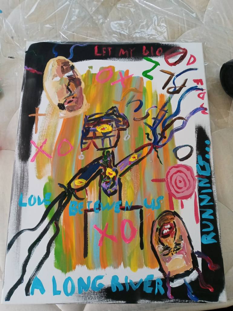 Chaos In The Brain Painting by Esteban Padron | Saatchi Art