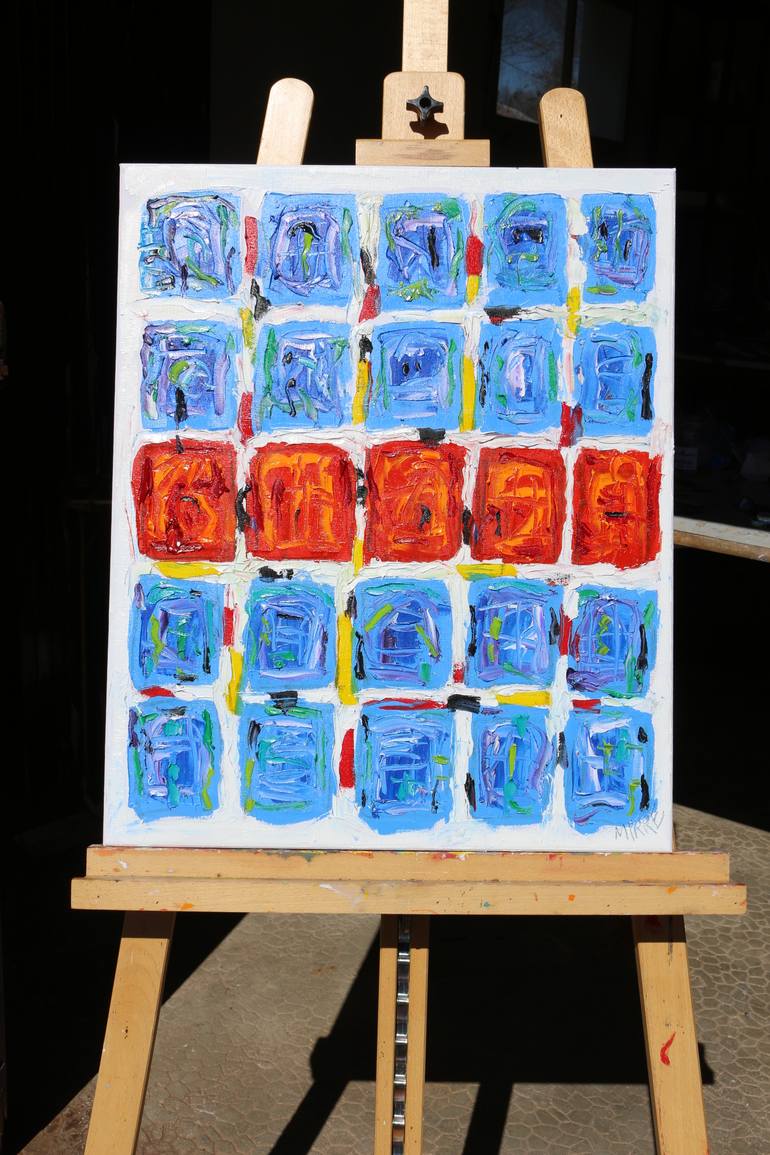 TIME CHANGE Painting by Jean Mirre | Saatchi Art