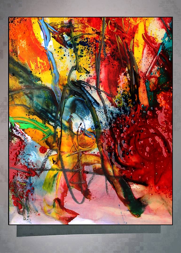 OUTCAST Painting by Jean Mirre | Saatchi Art