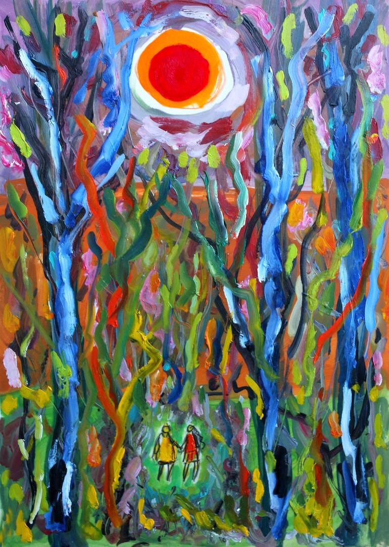 SURVIVAL Painting by Jean Mirre | Saatchi Art