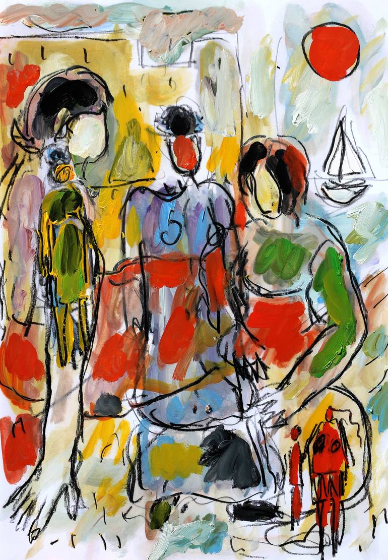 Truce Painting by Jean Mirre | Saatchi Art