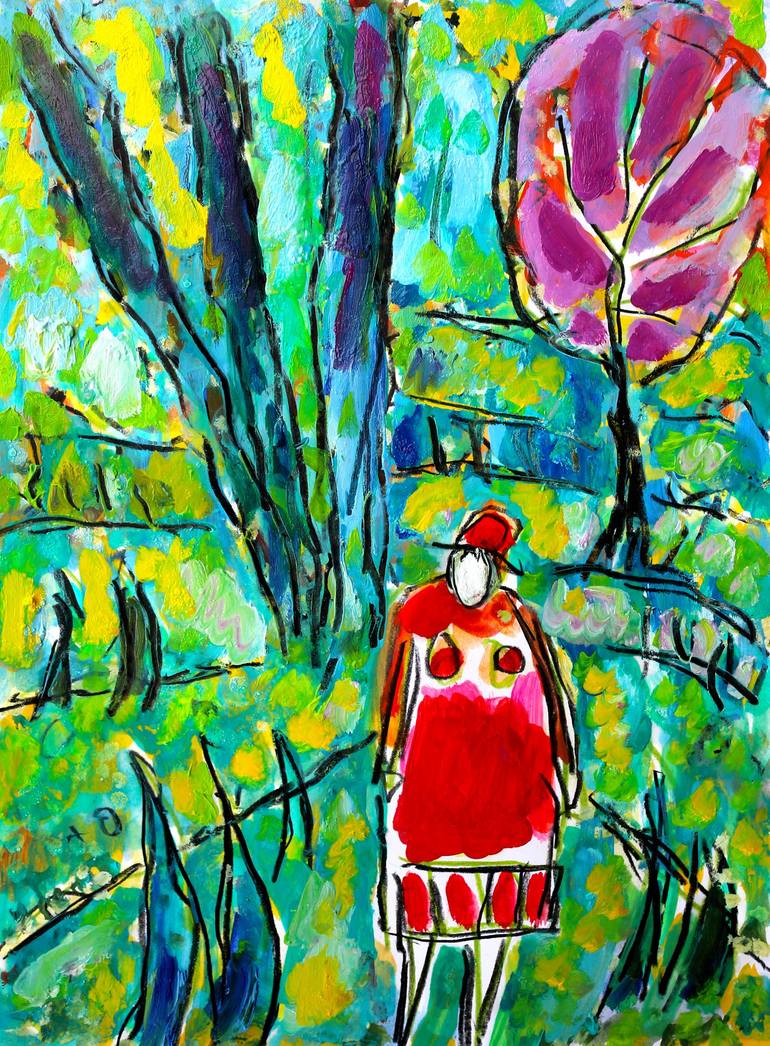 Avenir ,vous avez dit avenir Painting by Jean Mirre | Saatchi Art