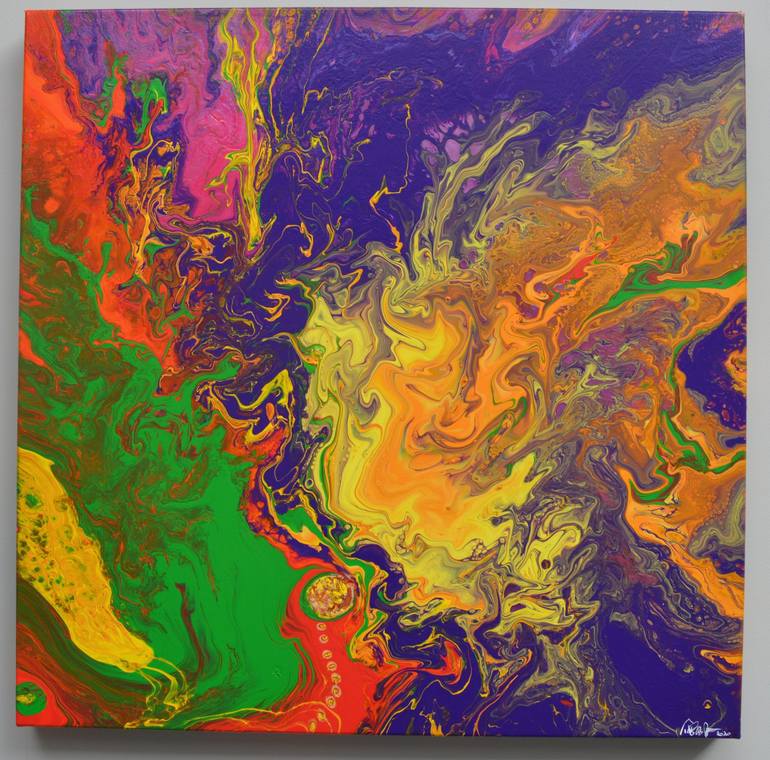 Fortuitous Painting by Toby King-Thompson | Saatchi Art