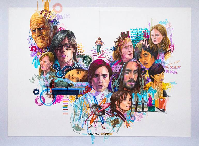 Multiverse Drawing by Mark Kucherov | Saatchi Art