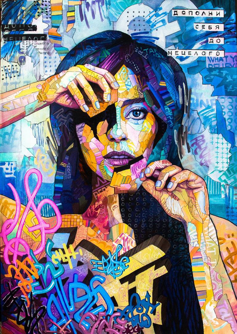 Human constuction Painting by Mark Kucherov | Saatchi Art