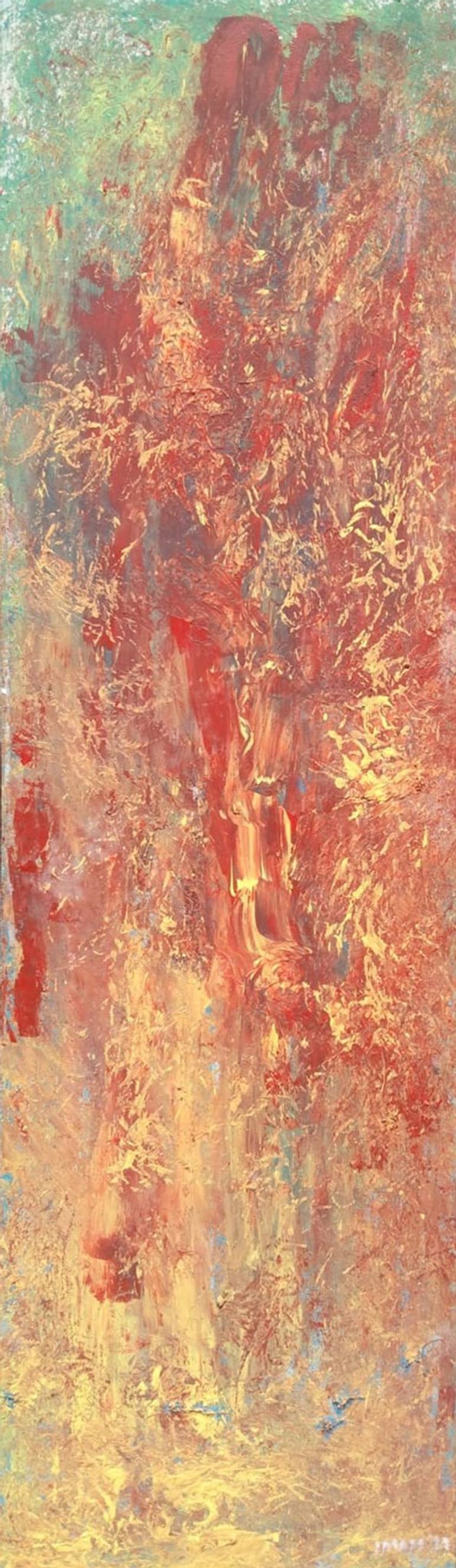 Fire Painting by Imam Basuki Rahmat | Saatchi Art