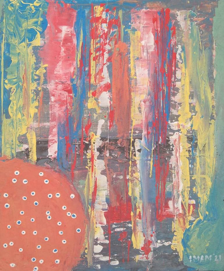 Sperm Painting by Imam Basuki Rahmat | Saatchi Art