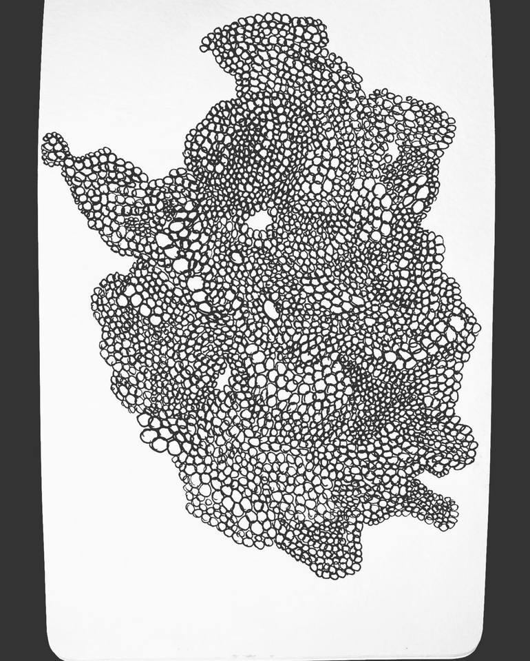 Trypophobia G Drawing by Leandro Bacaltchuk | Saatchi Art