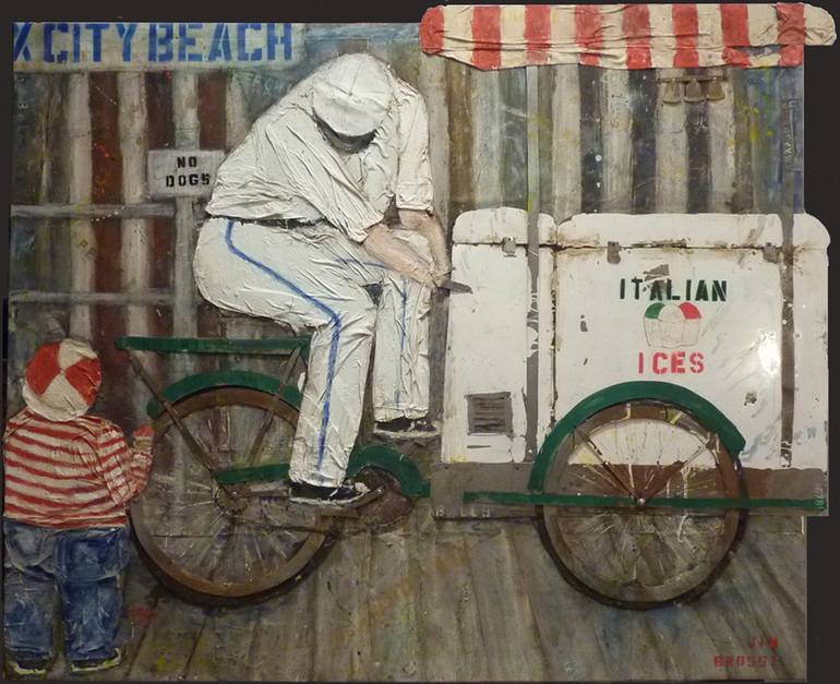 Italian Ices Painting by Jim Brossy | Saatchi Art
