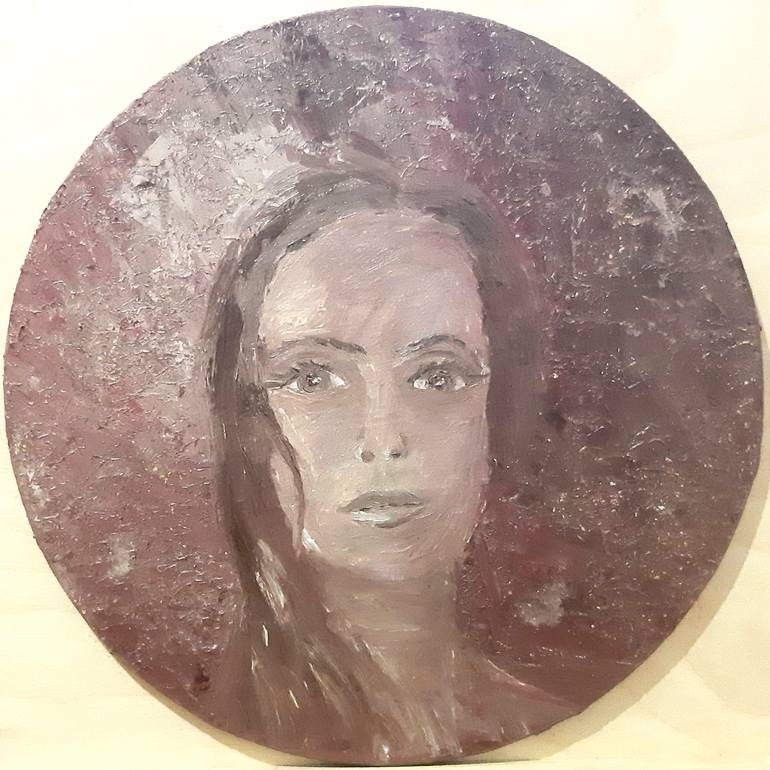 Self-portrait №1 (oil painting on linen canvas) Painting by Vera ...