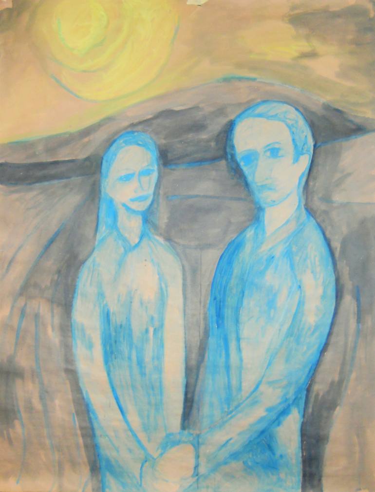 Anna e Marco Painting by Enrico Carretta | Saatchi Art