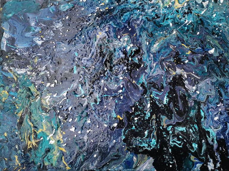 Unknown world Painting by Nadezhda Semikina | Saatchi Art