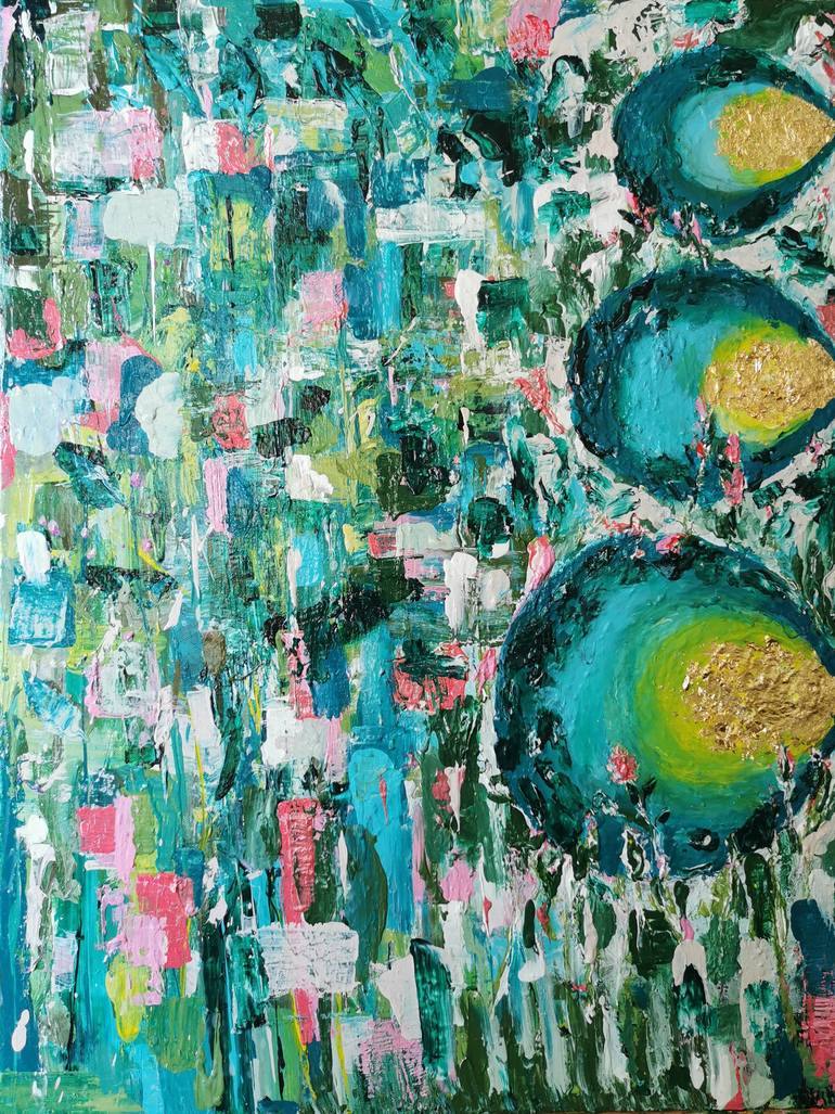three portals Painting by Nadezhda Semikina | Saatchi Art