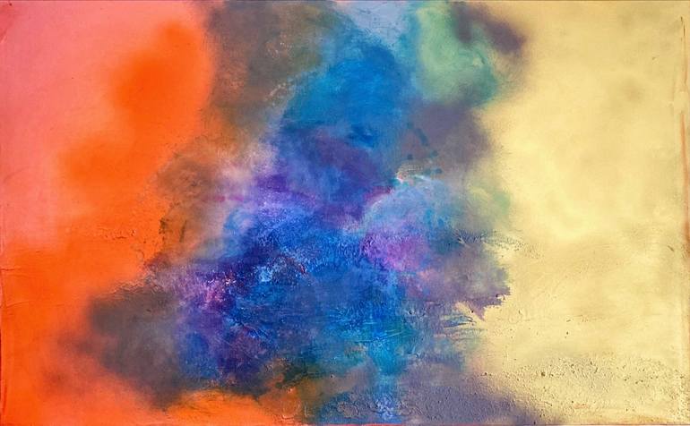 Sky Variation Painting by Veronika HolienčIn | Saatchi Art