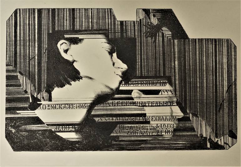 DISTORTION Printmaking by Maria Gurikhina | Saatchi Art