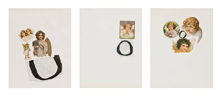 Ángeles, serie la fragmentación de la imagen Collage by Nora Iniesta ...