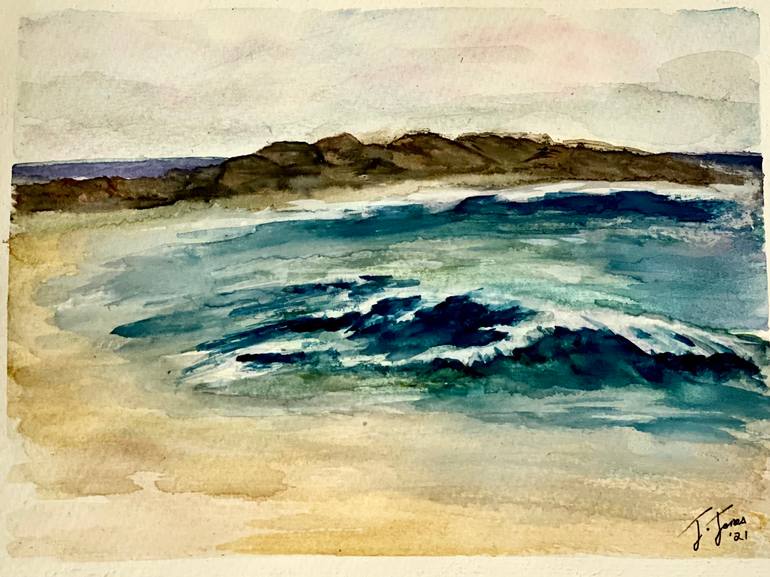 Jetty Ready Painting by Jennifer Jones | Saatchi Art