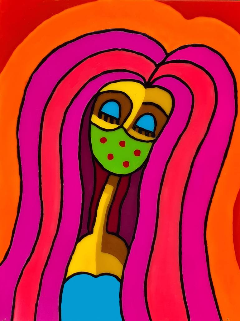 Sleeping Beauty (Resin Art) Painting by Michael Biagi | Saatchi Art