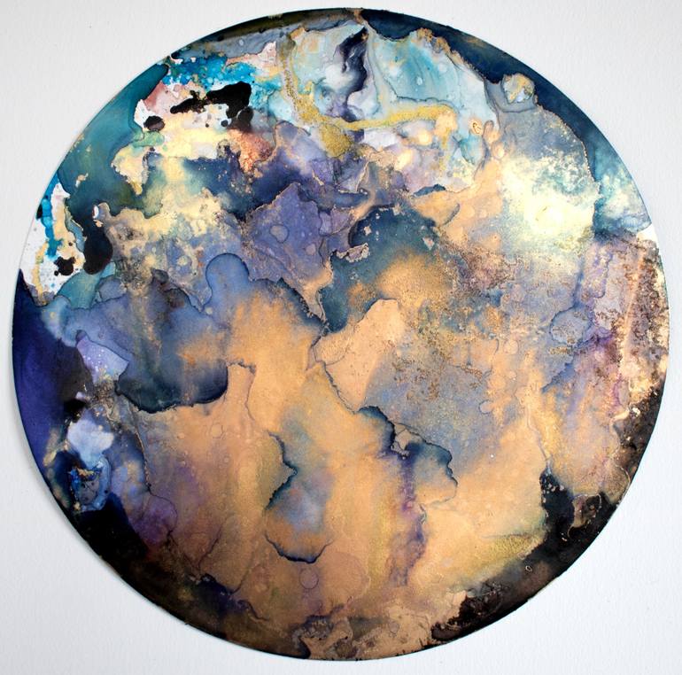 Moonshine Painting by Nicole Melnicky | Saatchi Art