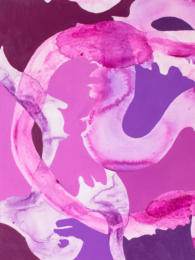 Utopia Alien III Painting by Nicole Melnicky | Saatchi Art