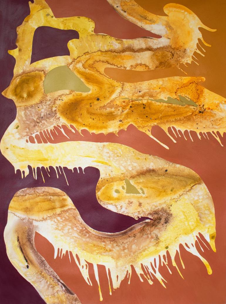 Sahara Spider Painting by Nicole Melnicky | Saatchi Art